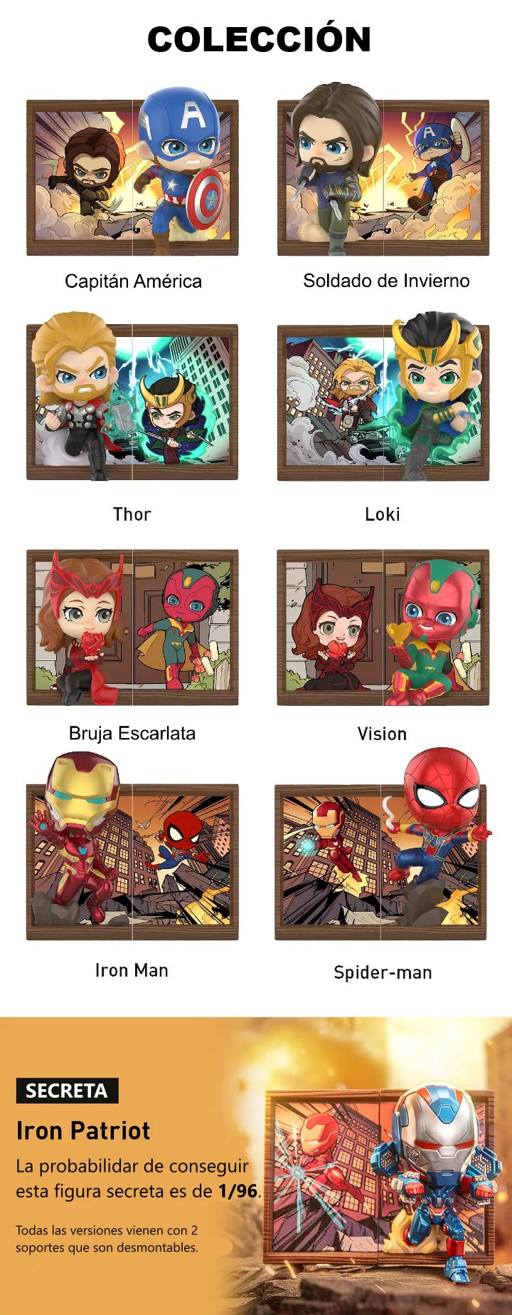 Marvel Photo Frame - Blind Treasure